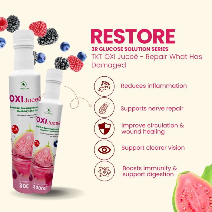 OXI Juceè Antioxidant Juice | Blood Sugar & Cell Repair Support | TKT ...